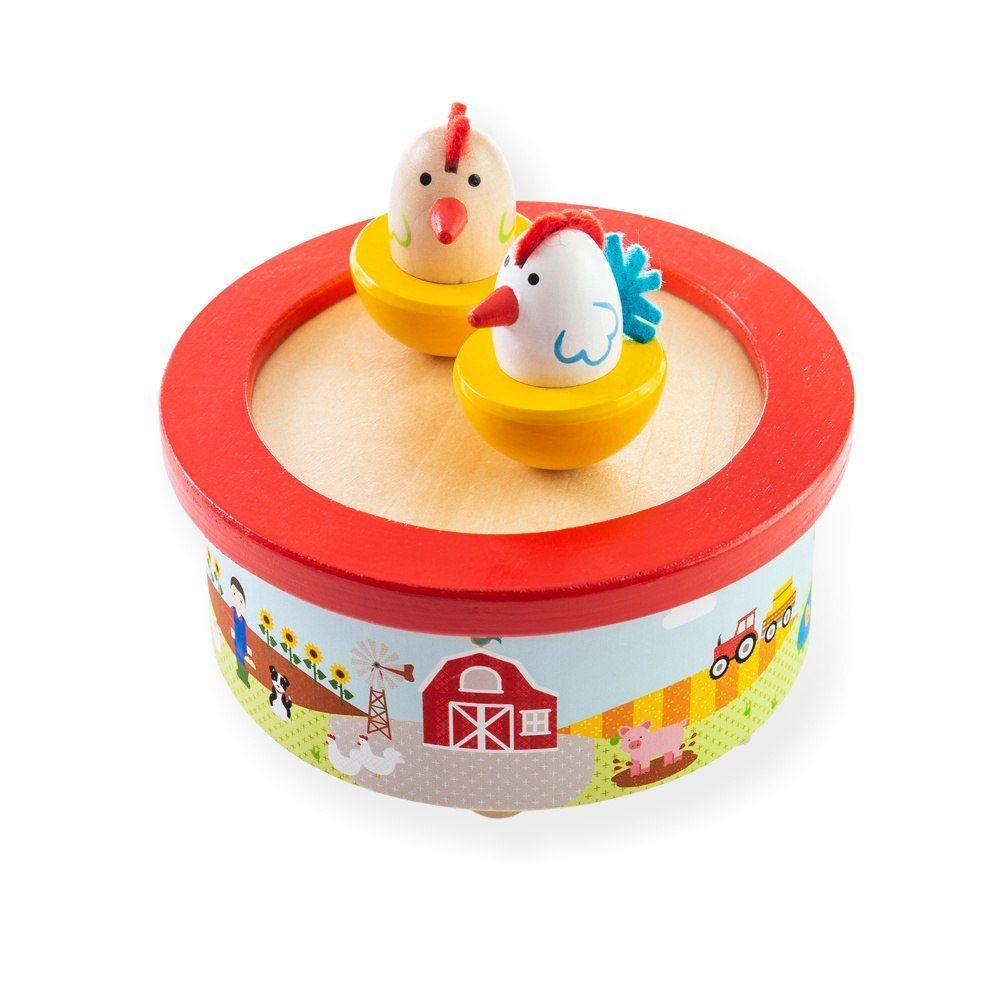 Farm Music Box – Wooden Toy Shop
