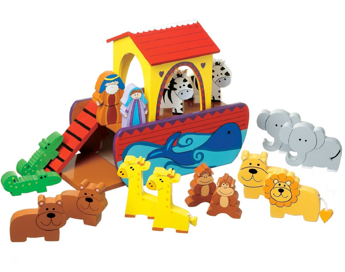 Noahs Ark Play Set l OTT11764 – Wooden Toy Shop