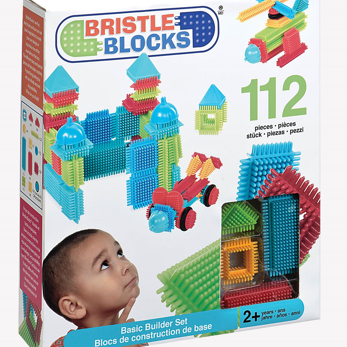 Bristle Blocks 112pc Basic Builder Box – Wooden Toy Shop