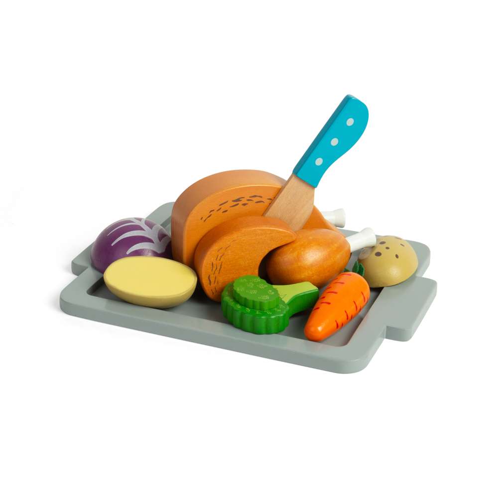 Roast Dinner Set – Wooden Toy Shop