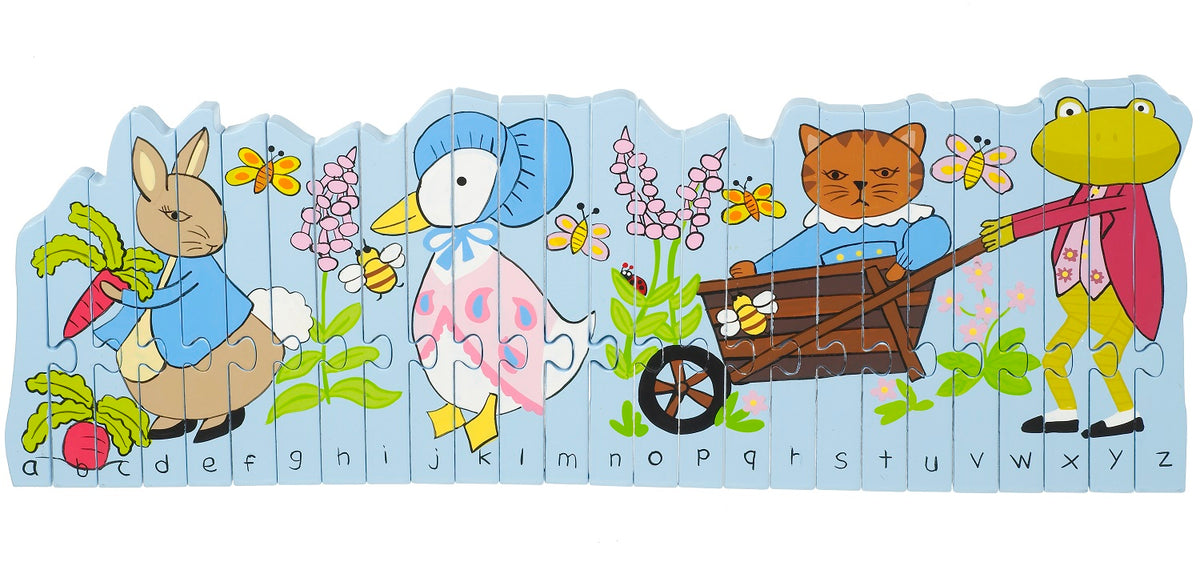 Peter Rabbit Alphabet Puzzle l OTT04766 – Wooden Toy Shop