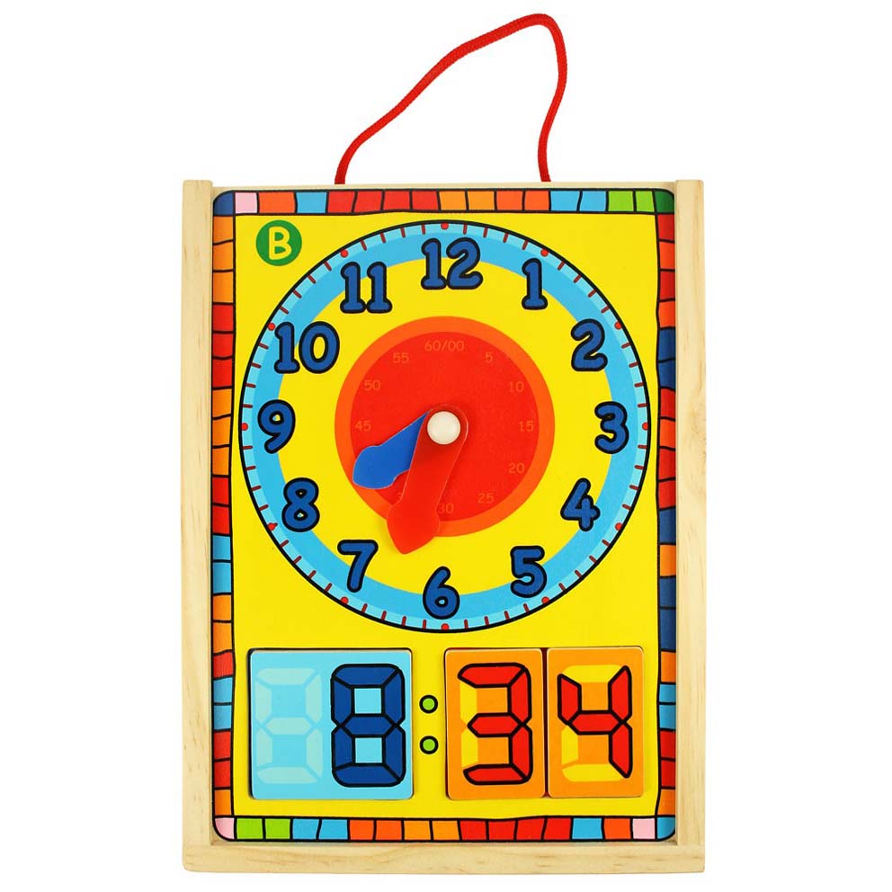 Clock in a Box – Wooden Toy Shop