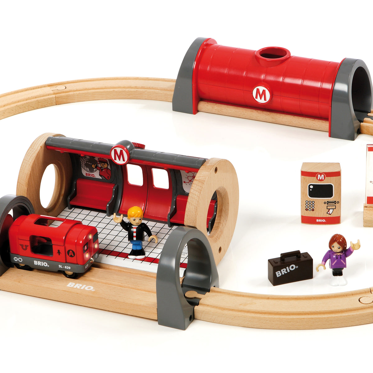 Brio Metro Railway Set – Wooden Toy Shop