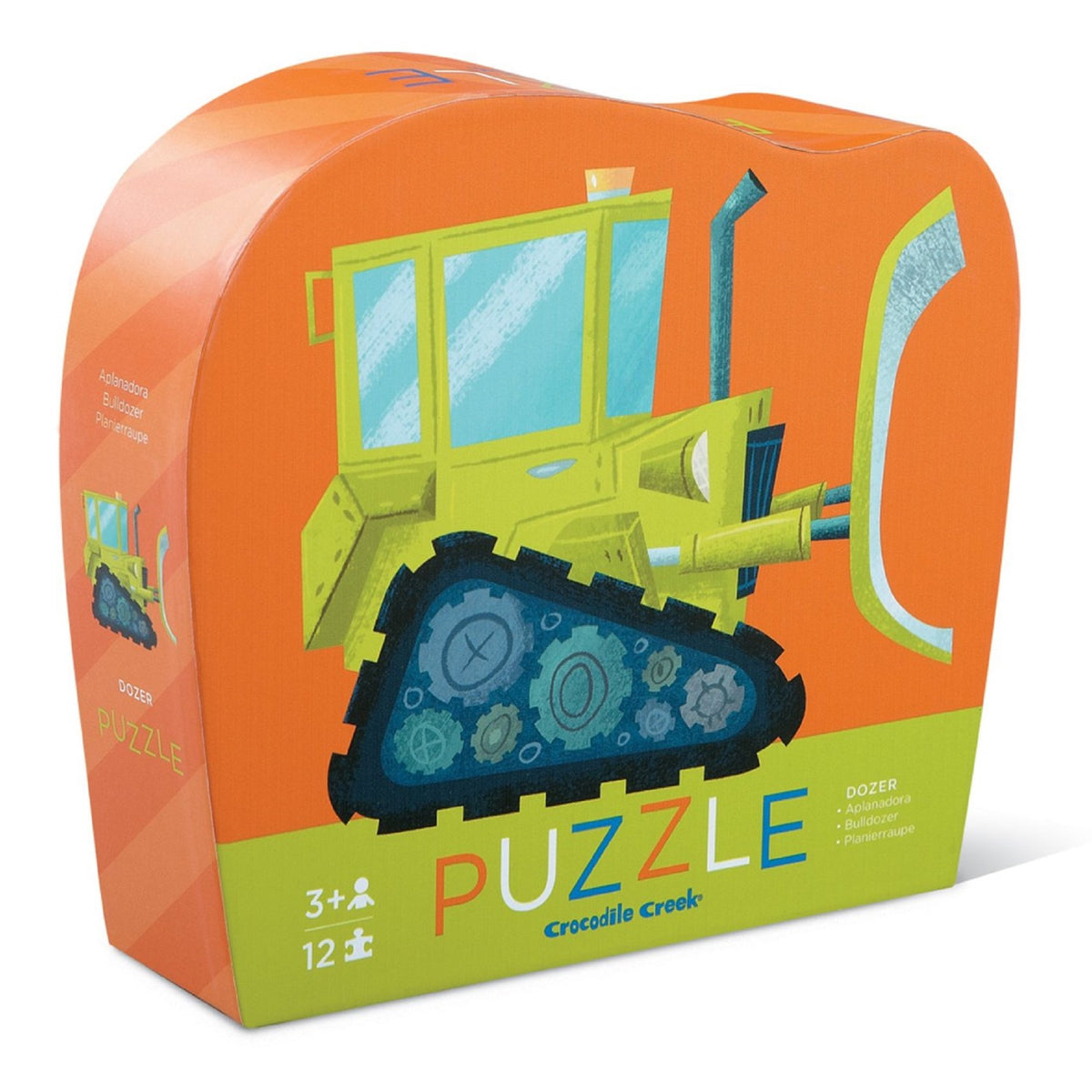 Bulldozer Shaped Box Puzzle – Wooden Toy Shop