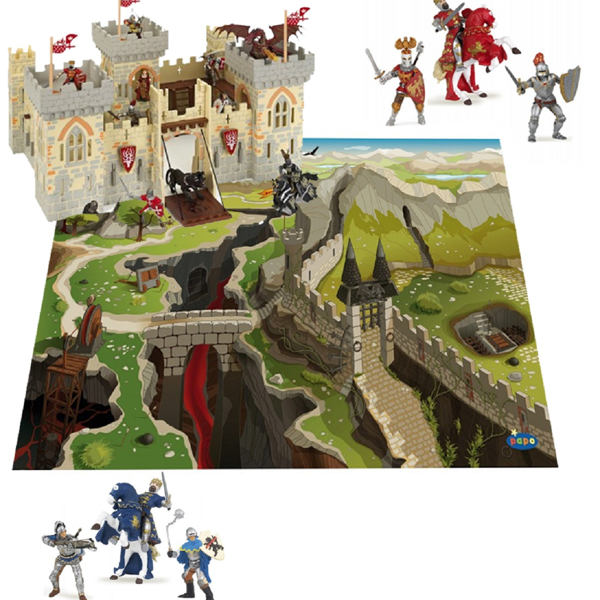 Papo Weapon Master Castle Bundle 1 – Wooden Toy Shop