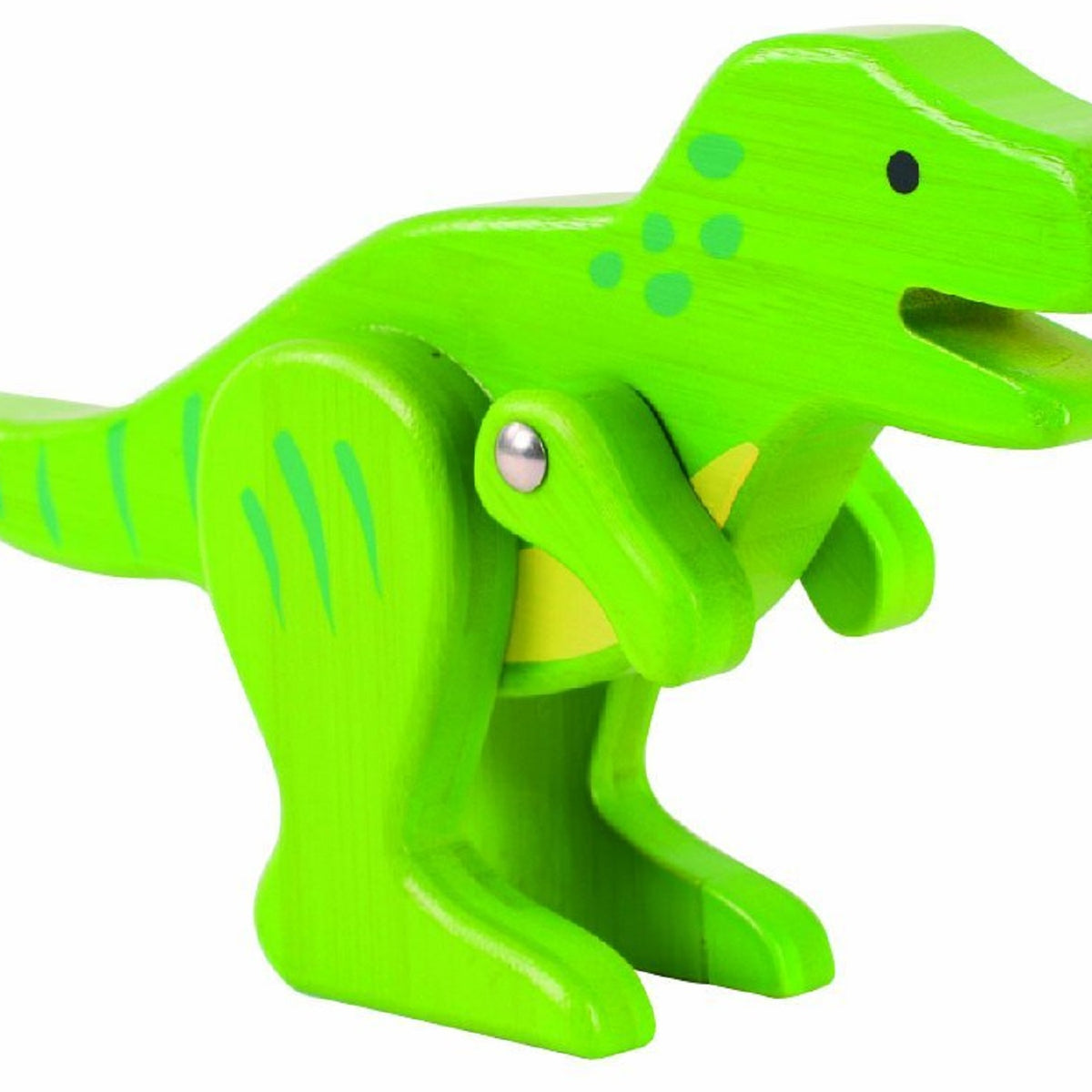 Chunky Wooden T-Rex Dinosaur – Wooden Toy Shop