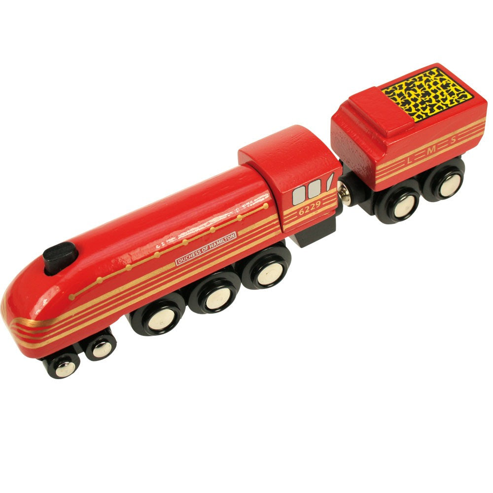 BigJigs Rail Duchess of Hamilton Train – Wooden Toy Shop