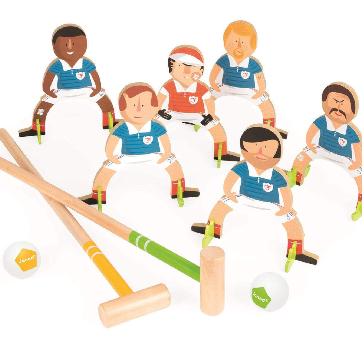 Champions Football Croquet Set l Janod l J03208 – Wooden Toy Shop