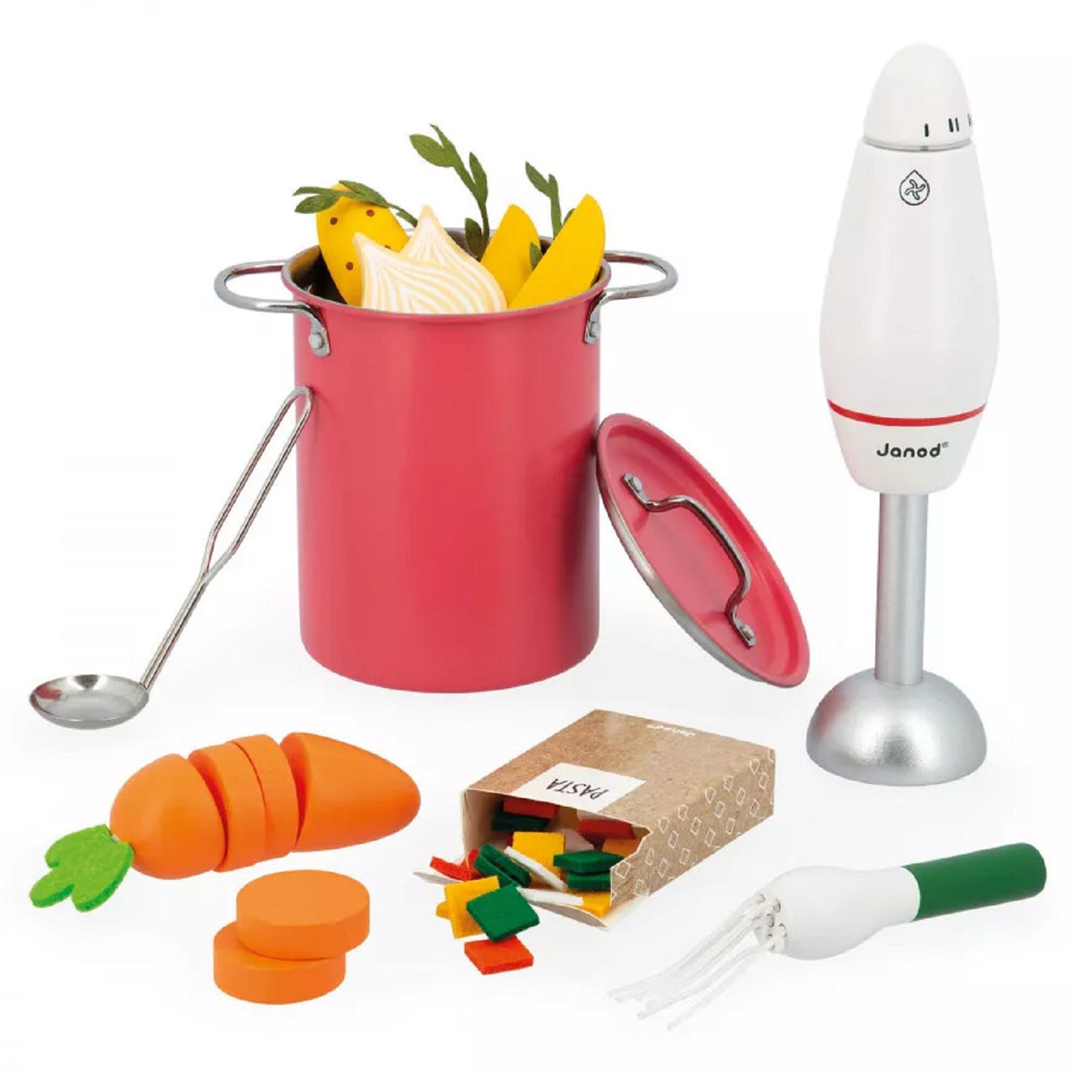 Wooden Toy Soup Making Set I Janod I J06634 – Wooden Toy Shop