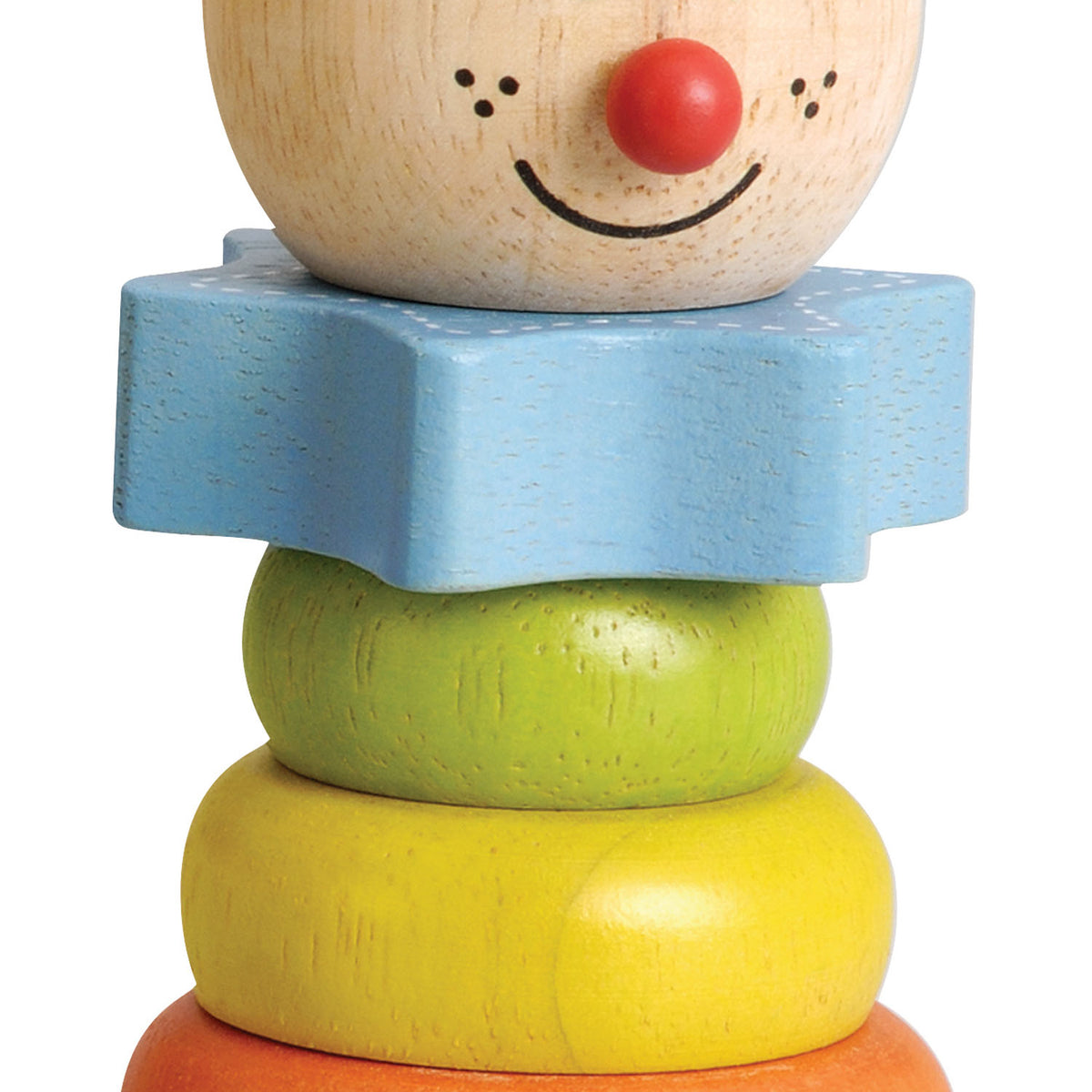 EverEarth Stacking Wooden Clown, EE33267 – Wooden Toy Shop